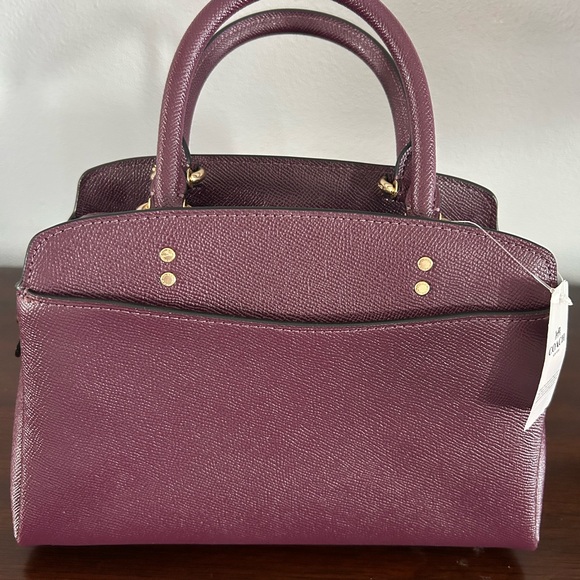 Coach | Bags | Nwt Coach Mini Lillie Carryall Boysenberry Rare | Poshmark